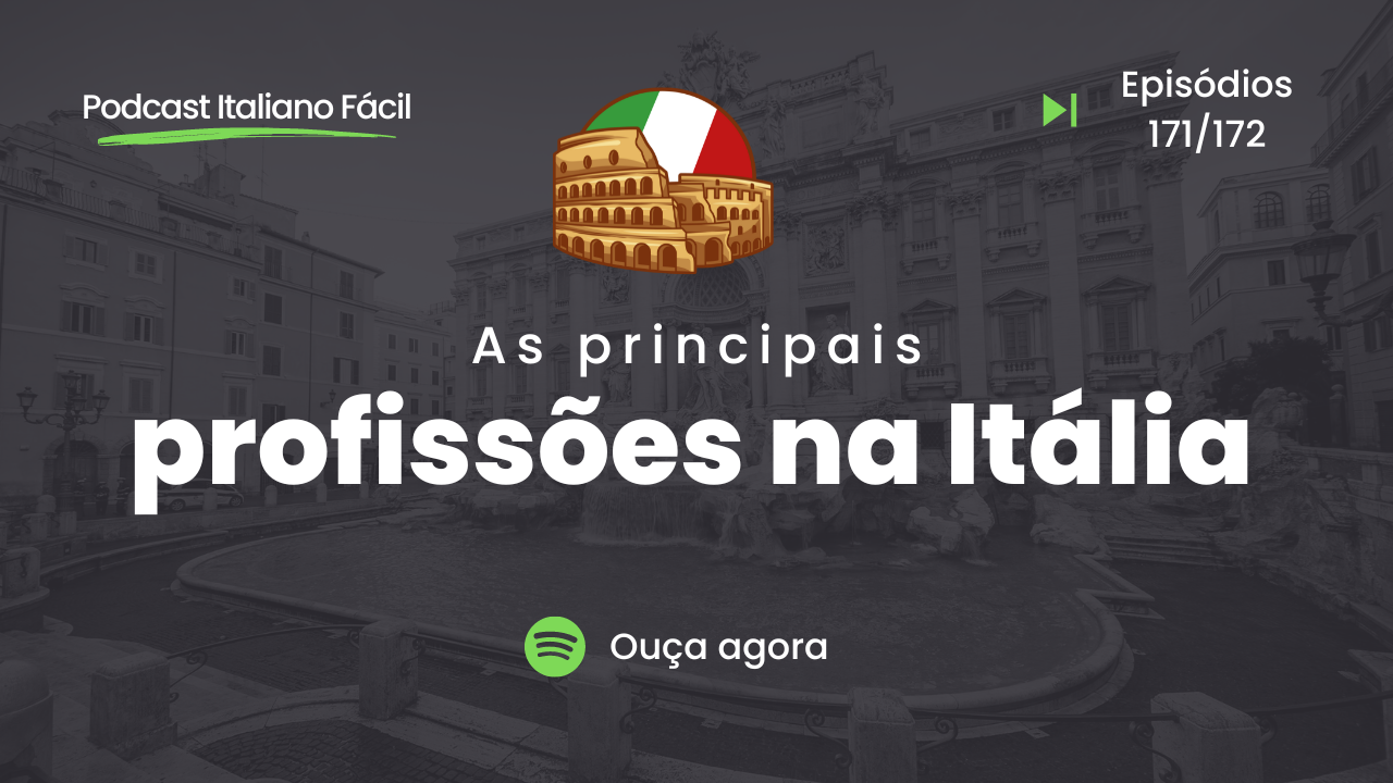 As principais profissões na Itália